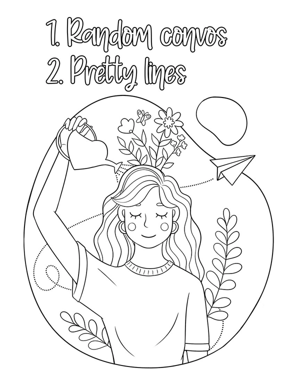 Positive Coloring Book - Download Free Coloring Pages or Get the Full Book