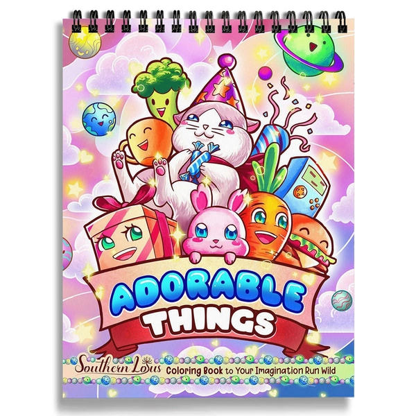 Adorable Things Coloring Book - Download Free Coloring Pages or Get the ...